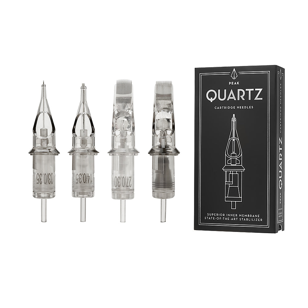 Quartz Cartridge Needles — Box of 20 – Peak Needles